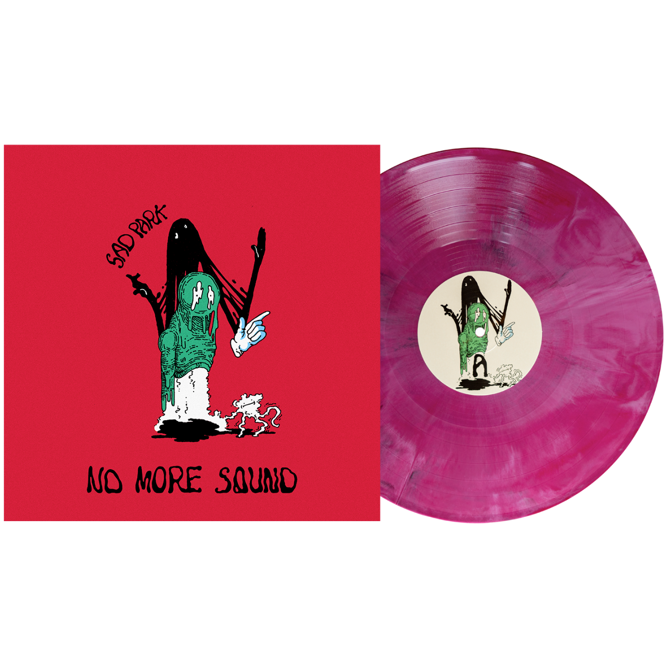 No More Sound - Red Black & White Galaxy LP - Pure – Pure Noise Records EU